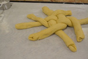 Saffron and Dried Fruit Challah